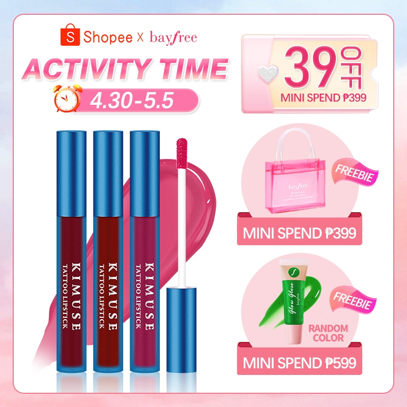 KIMUSE Peel Off Lip Stain Tattoo Lipstick Long-lasting and Waterproof ...