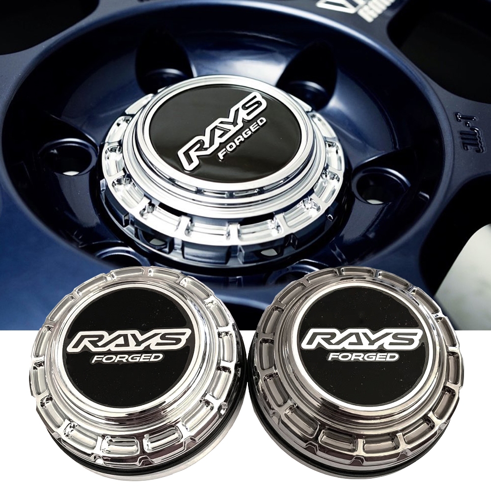 RAYS VOLK RACING (VR) 4X4 Center Cap Nickel or Chrome colors and for a ...