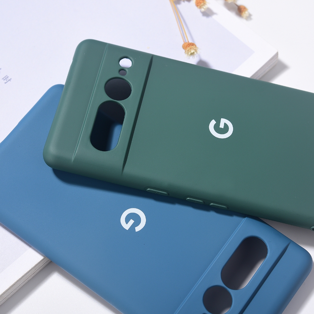 Original Google Pixel 7 7A 7 Pro Soft Silicone Case 2.0MM ShockProof ...