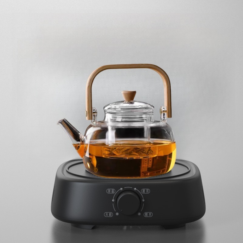 Teapot Glass Electric Pottery Stove Heating Tea Maker Teapot Household ...