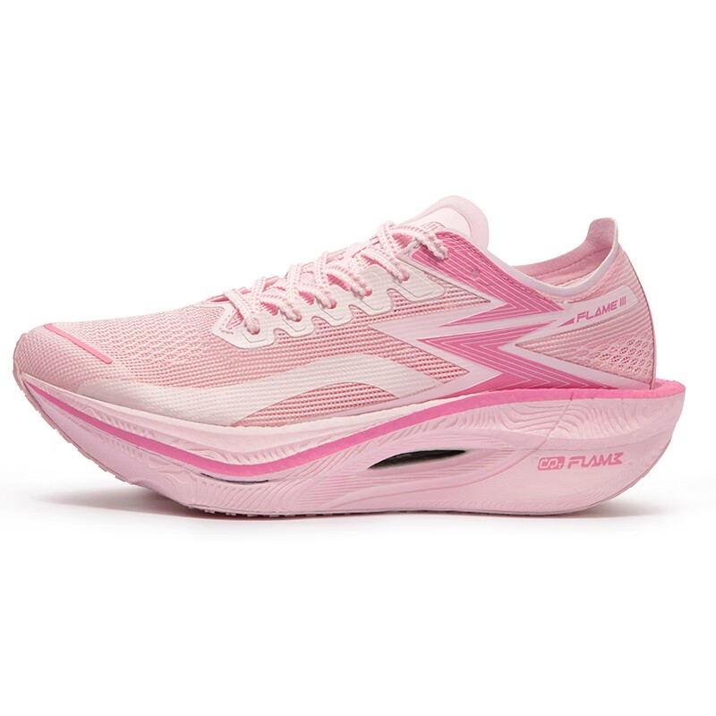 361 Degrees Flame 3.0 Men Running Shoes Marathon Carbon Plate Racing Breathable Cushioning ...