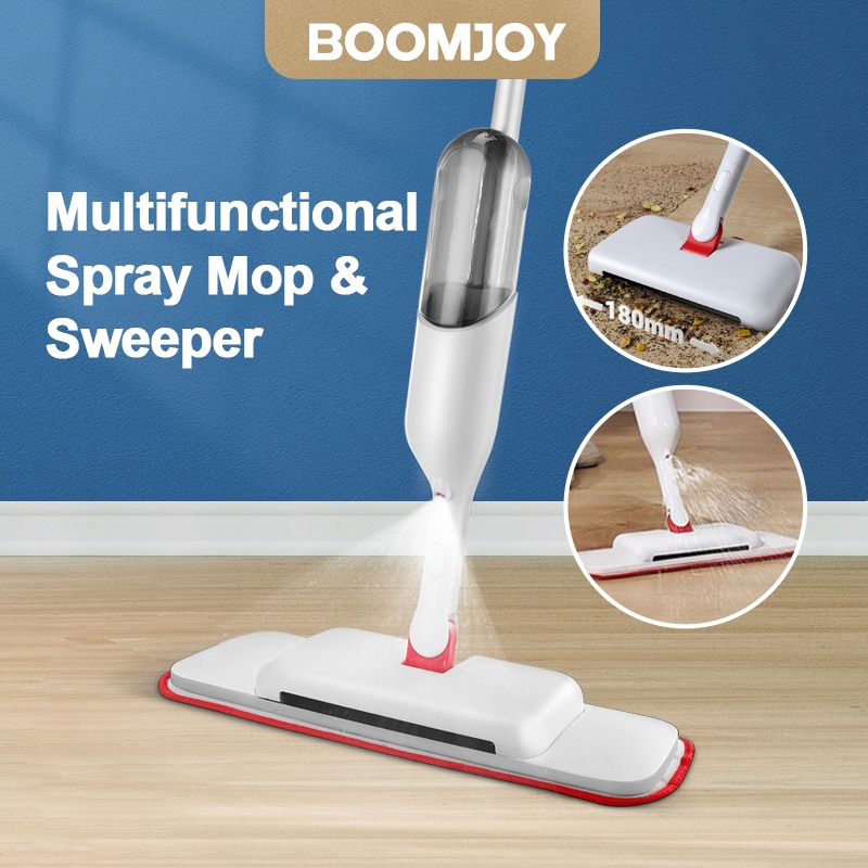 BOOMJOY NEW TYPE 3in1 Design SPRAY MOP and BROOM Easy Spray Magic ...