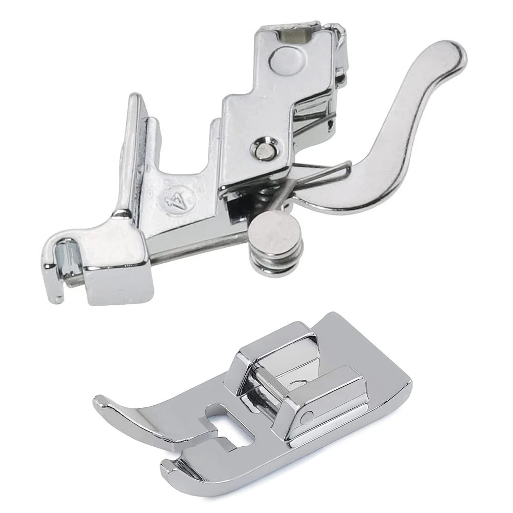 2PCS/SET Snap On Low Shank Adapter Presser Foot Holder with Universal ...