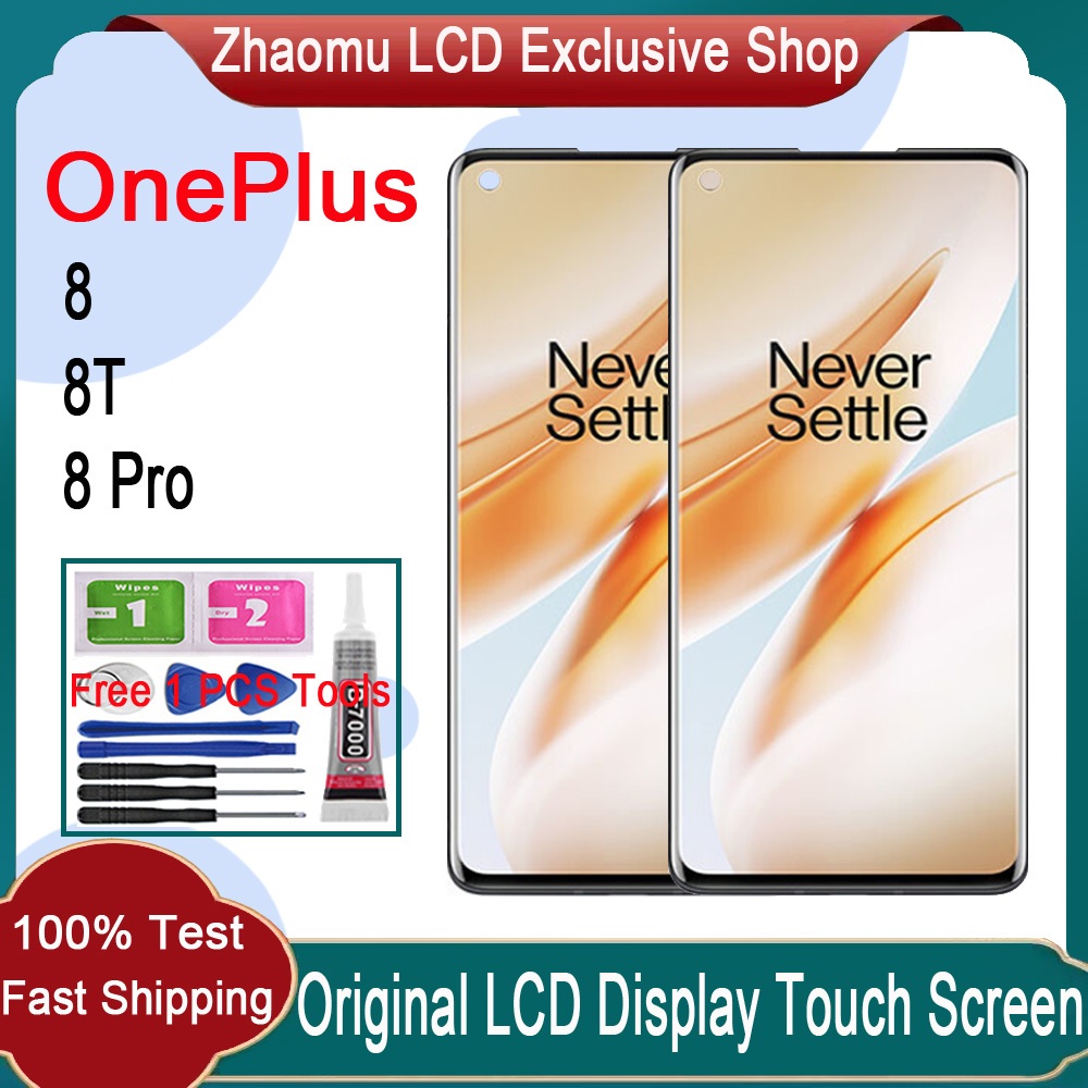 Original AMOLED Oneplus 8 8T 8 Pro LCD Display Touch Screen Replacement | Shopee Philippines