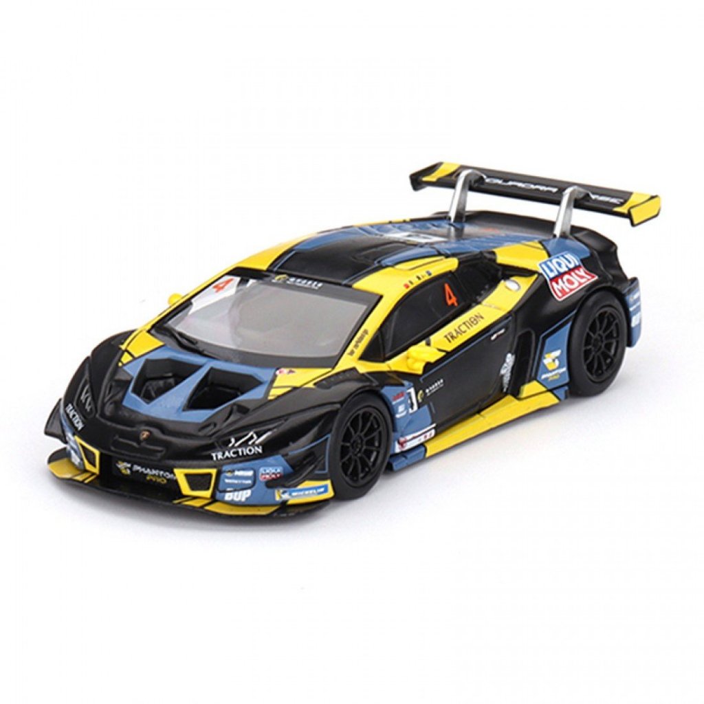 Mini GT MGT00645-L 645 1/64 LAMBORGHINI HURACÁN GT3 EVO #4 2022 MACAU ...