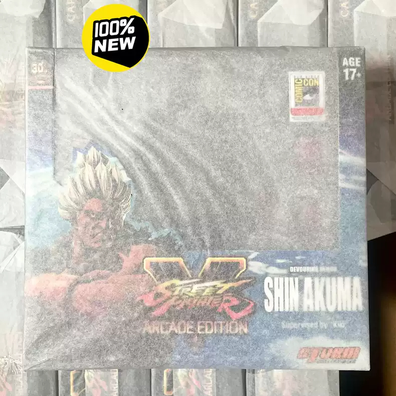 Storm Toys Akuma White Hair Real Akuma SDCC Limited 1/12 Street Fighter ...