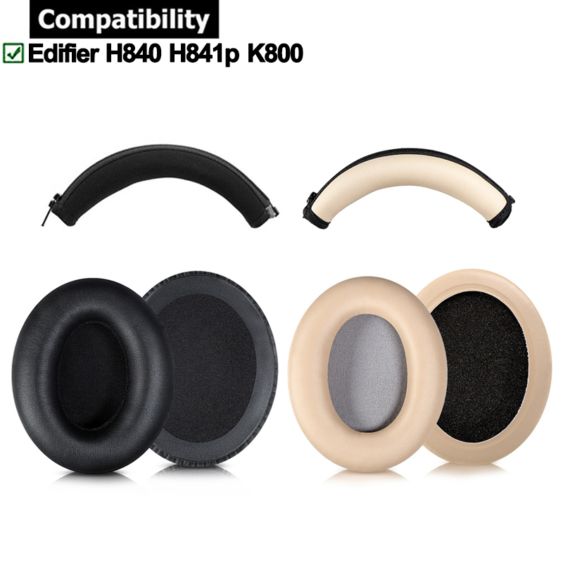 1 Pair Earpads for Edifier H840 H841p K800 Headphone Headband Ear Pads ...