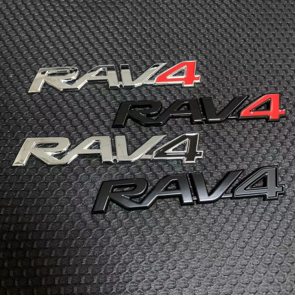 For Toyota 3D Metal RAV4 RAV-4 Logo Car Letter Rear Tailgate Trunk ...