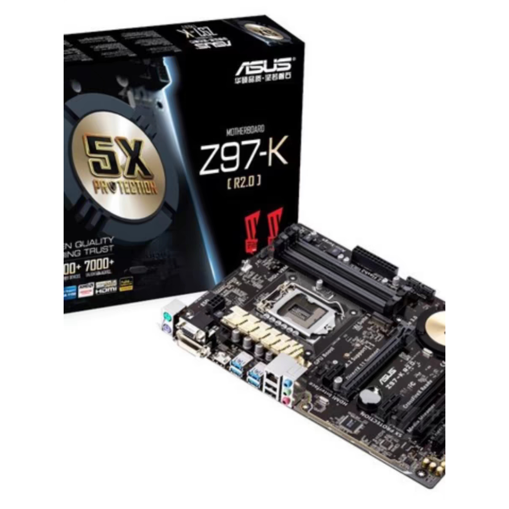 Brand New Inventory Never In-Machine Asus/Asus Z97-K R2.0 1150 Motherboard Upper 4790k | Shopee ...