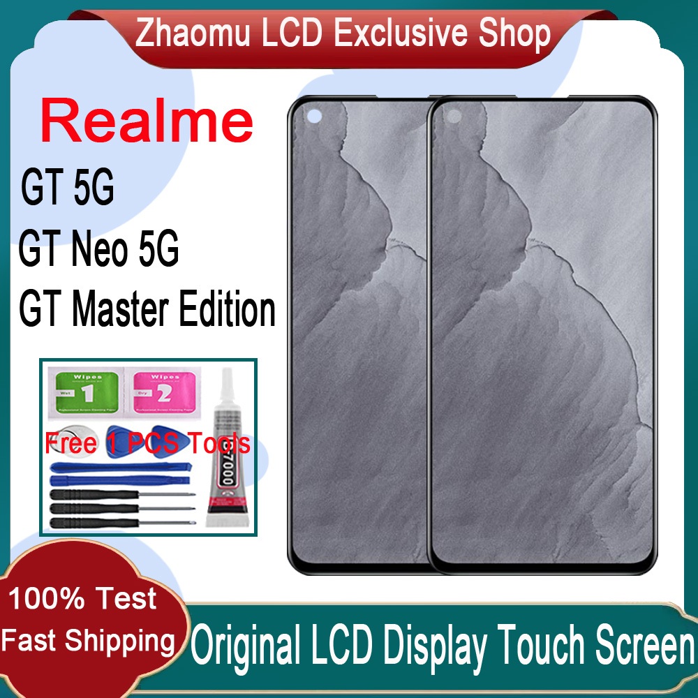 Original AMOLED Realme GT 5G GT Neo GT Master Edition 5G LCD Display ...