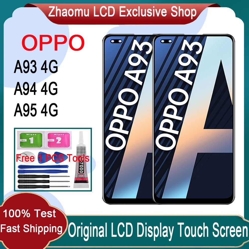 Original AMOLED OPPO A93 4G A94 4G A95 4G LCD Display Touch Screen Replacement | Shopee Philippines