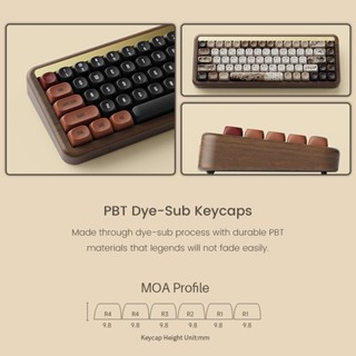 Akko MU01 Mountain Seclusion/Autumn 68-Key Gasket Structure Multi-modes ...