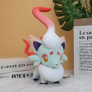 Pokemon Figure Plush Toy hisuian zorua Blue hisuian zorua Cute Doll ...