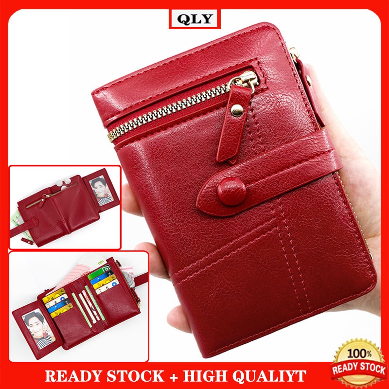 Large Capacity Multifunctional Fashionable Ladies Wallet Trifold Short ...