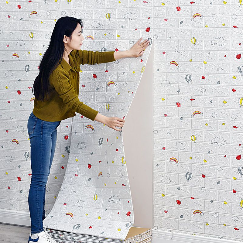 3D high quality 35*15 wallpaper bedroom ceiling wall waterproof thermal ...