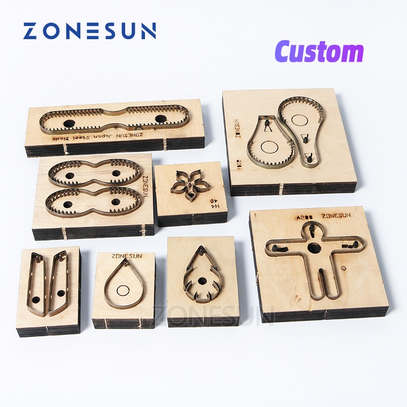 ZONESUN Custom Leather Cutting Die Paper Cutting Mold Paper Cutter for ...