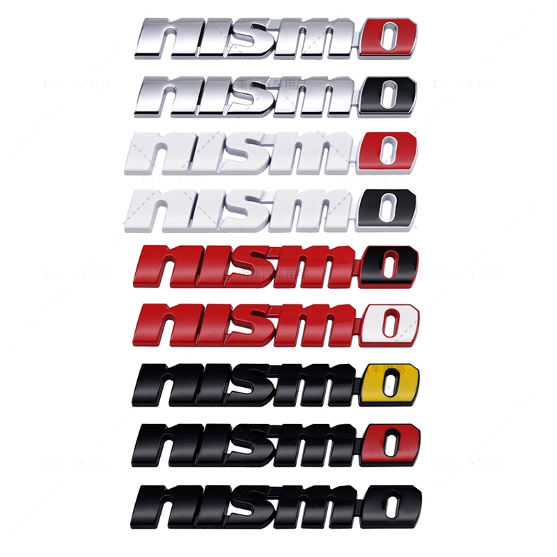 3D Metal NISMO Logo Car Decals Emblem Badge Stickers For Nissan Nismo X ...