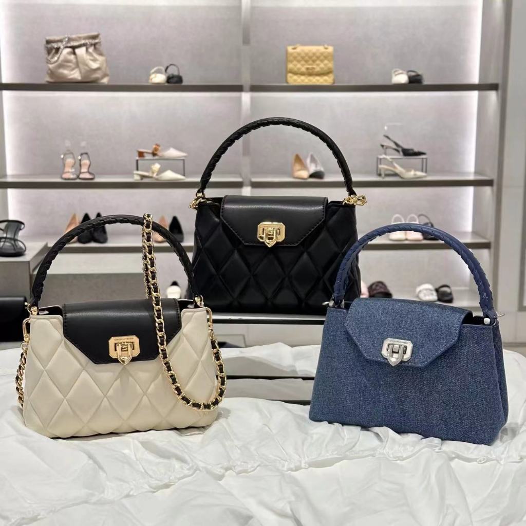 24 New CK2-50782379 Diamond check carry-on bag | Shopee Philippines