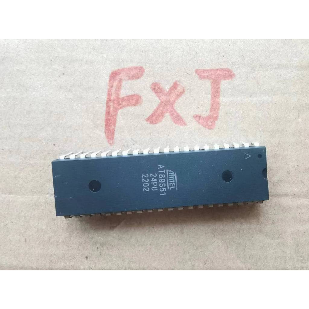 Original Genuine AT89S51-24PU 8-Bit Flashing Microcontroller DIP-40 | Shopee Philippines