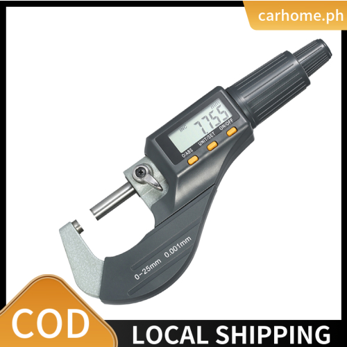 Digital Micrometer 0-25mm Electronic Digital Outside Micrometer 0.001mm ...