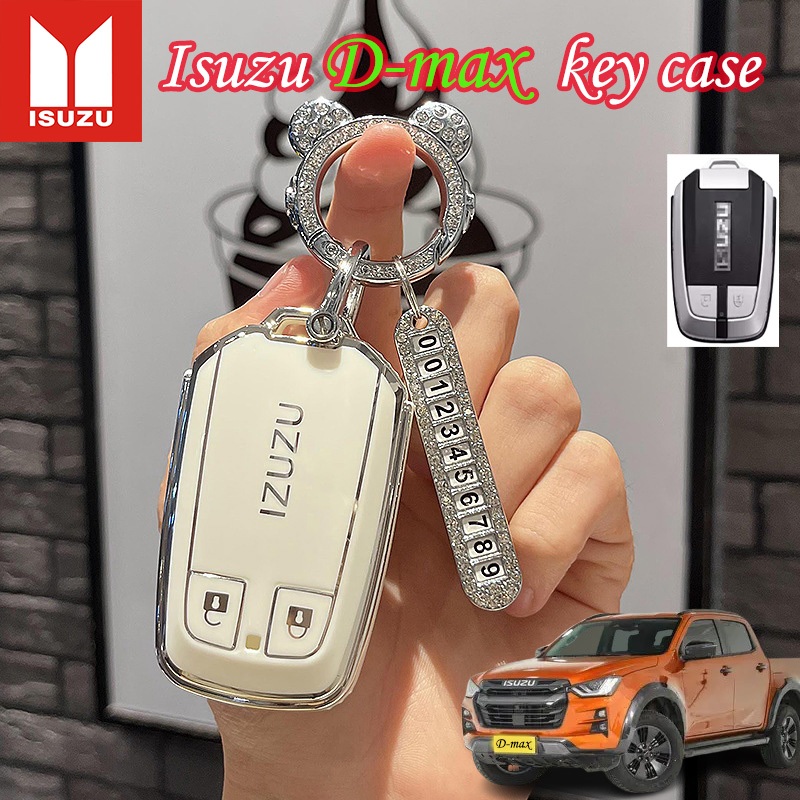 Isuzu keychain car key case for Isuzu D-max TPU key case keychain All ...