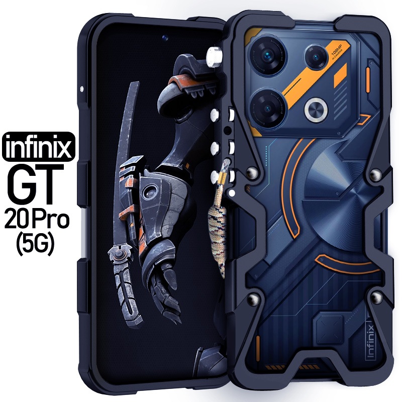 ZIMON Metal Frame Case for Infinix GT 20 Pro (5G) Aluminum alloy phone ...