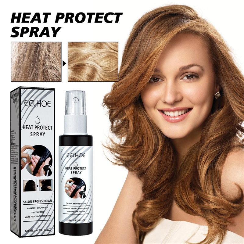 Salon Professional Hair Heat Protection Serum Spray Heat Primer Thermal ...