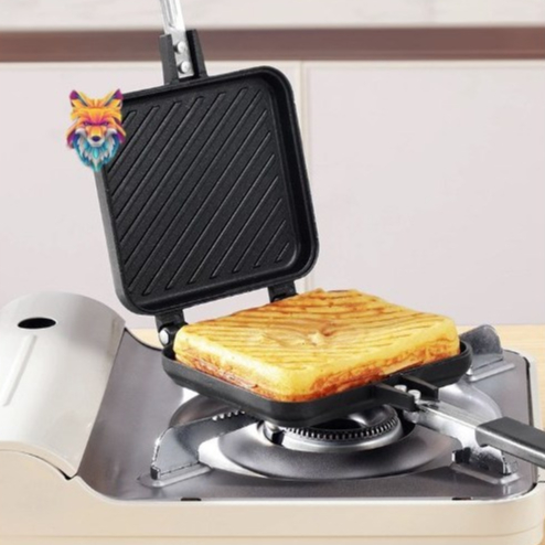 Sandwich Maker Double-Coated Toasted Panini Maker Non-stick Breakfast ...