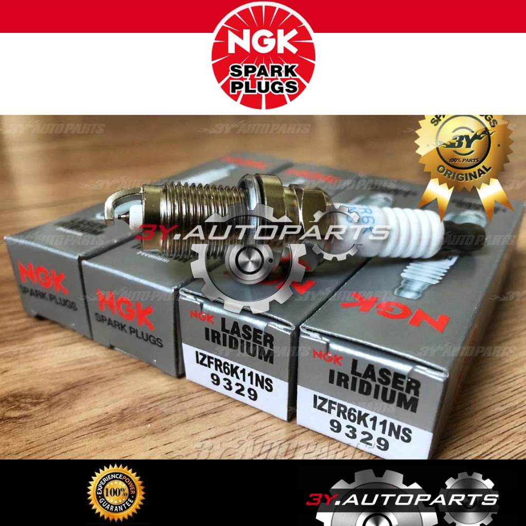 NGK IRIDIUM SPARK PLUG IZFR6K11NS 9329 FOR HONDA CIVIC SNA 1.8 , CRV ...