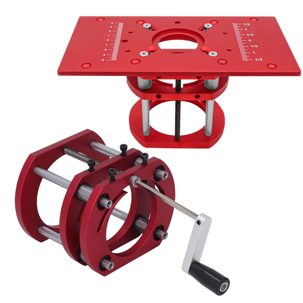Router Lift with Top Plate Router Table Insert Plate Router Lifting ...