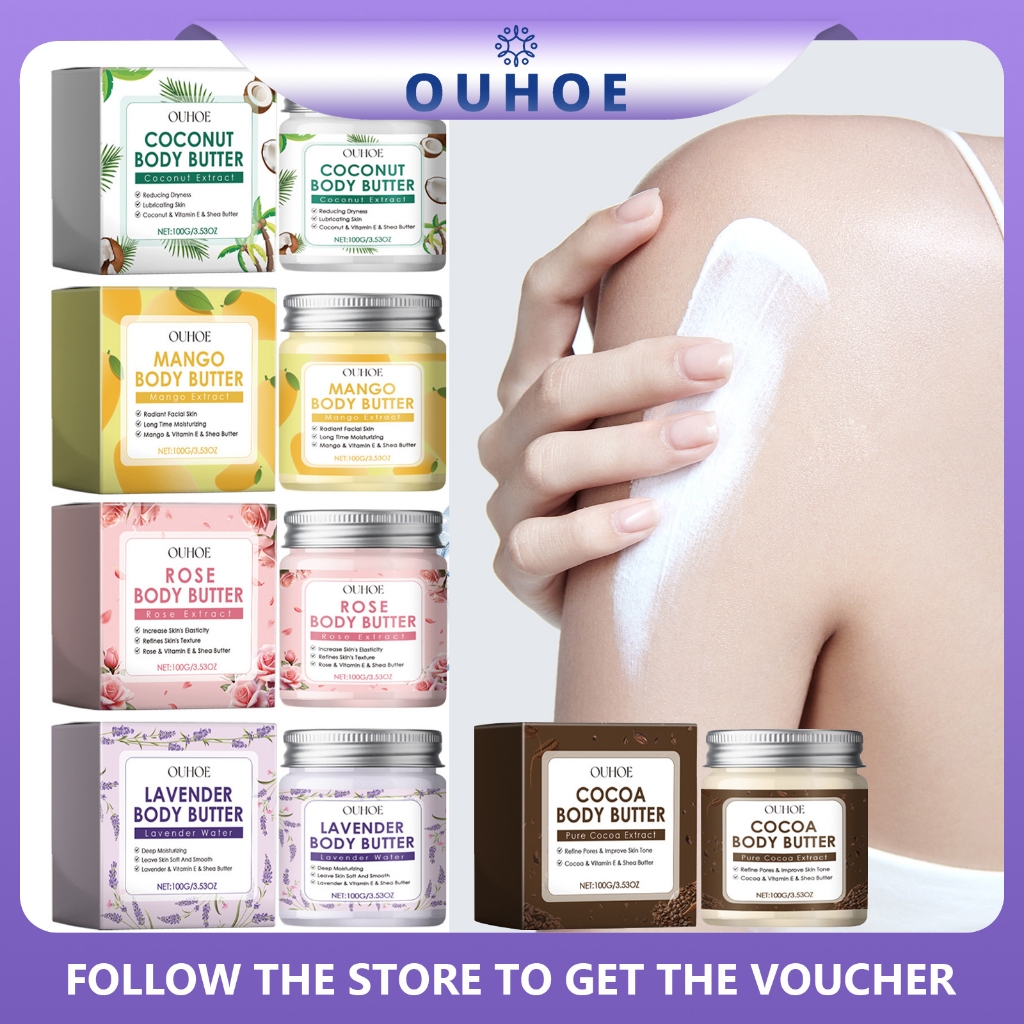 OUHOE Body Moisturizing Cream 100g Firming Skin Reducing Fine Lines ...
