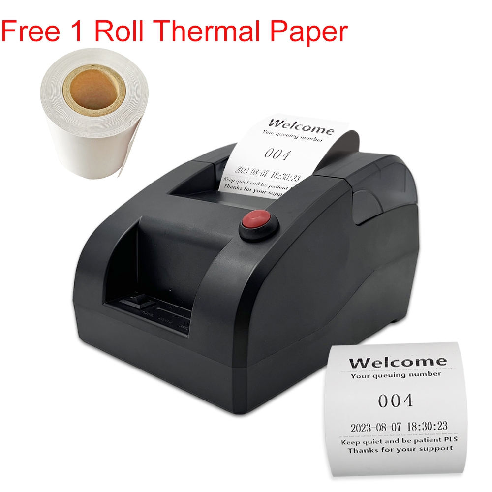 Ticket Number Printer Queue Number Printer Thermal Receipt Printer Can ...