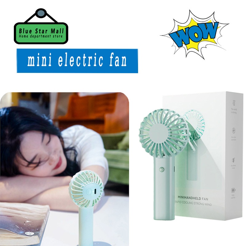 Mini Fan Electric Fan Rechargable Fan Desktop Fans Travel Handheld Fan ...