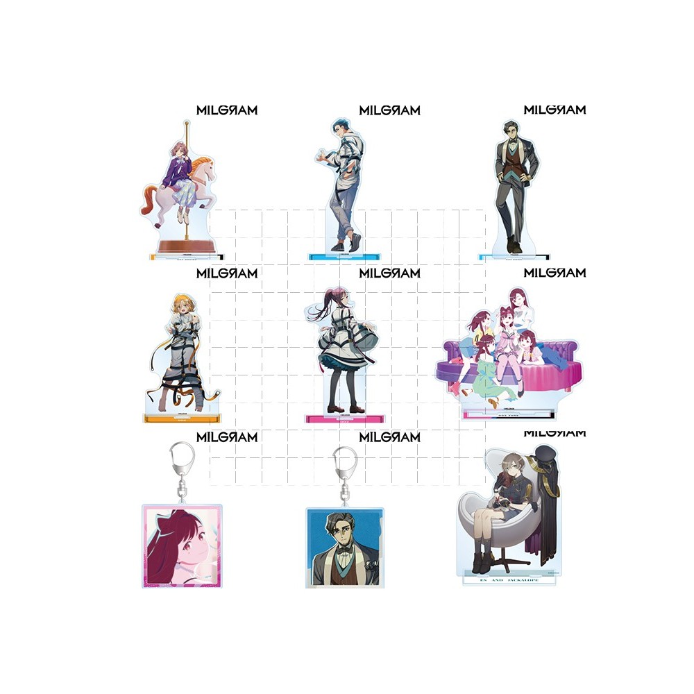 Anime MILGRAM MU KUSUNOKI MAHIRU SHINA KAZUI MUKUHARA Action Figure Toy ...