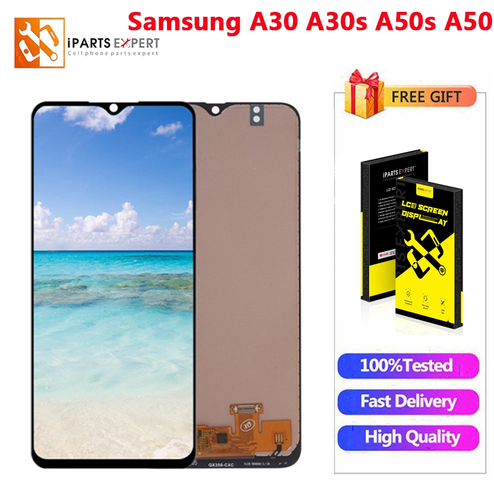 IPARTSEXPERT LCD For Samsung Galaxy A30 A50 A50s A30s LCD Touch Screen Replacement | Shopee ...
