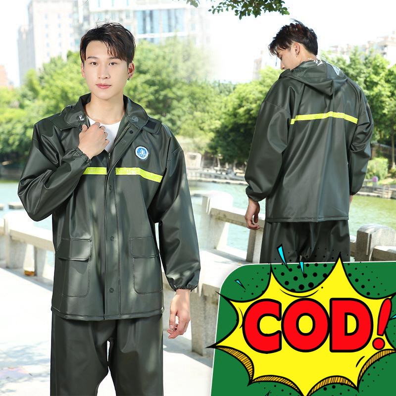 Motorcycle rider raincoat waterproof and detachable double eave high ...