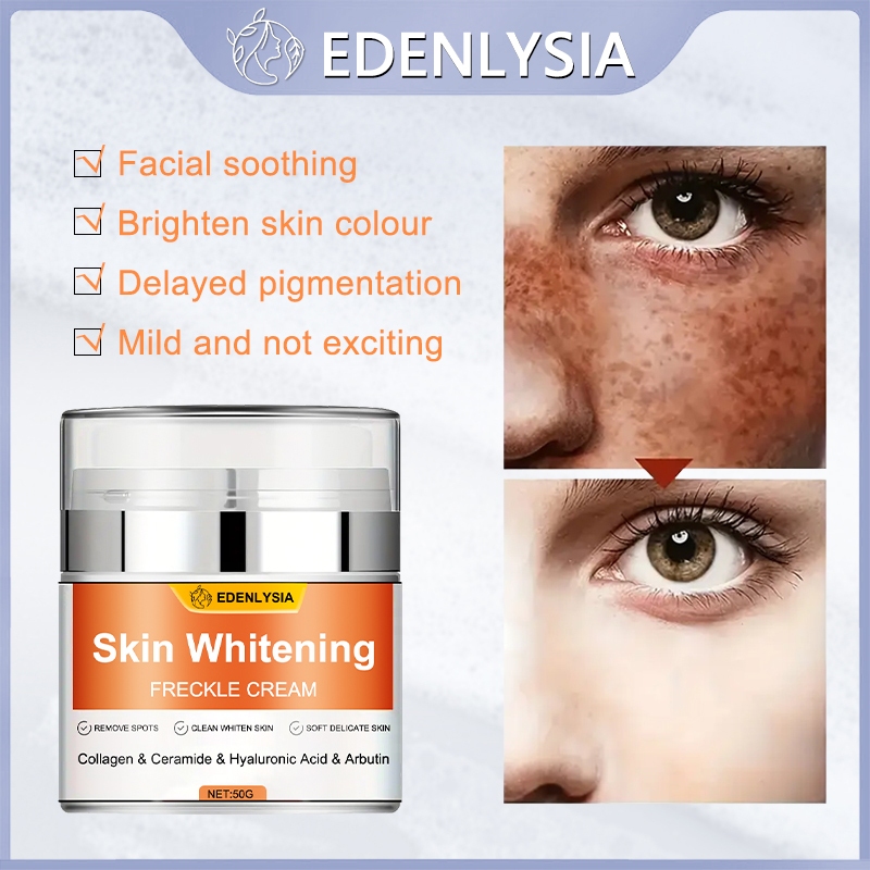 Edenlysia Brightening Face Cream 50g Collagen Infusedfirmingall Skin Typesradiant Skin