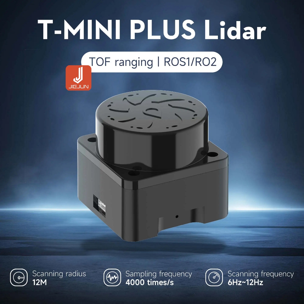 YDLIDAR T-mini PLUS TOF Lidar Sensor Module 12M Ranging Range Support ...