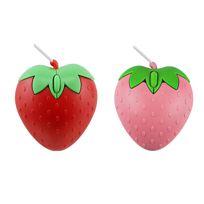 Wired Cute Mouse Cartoon Strawberry watermelon Creative Mini Little ...