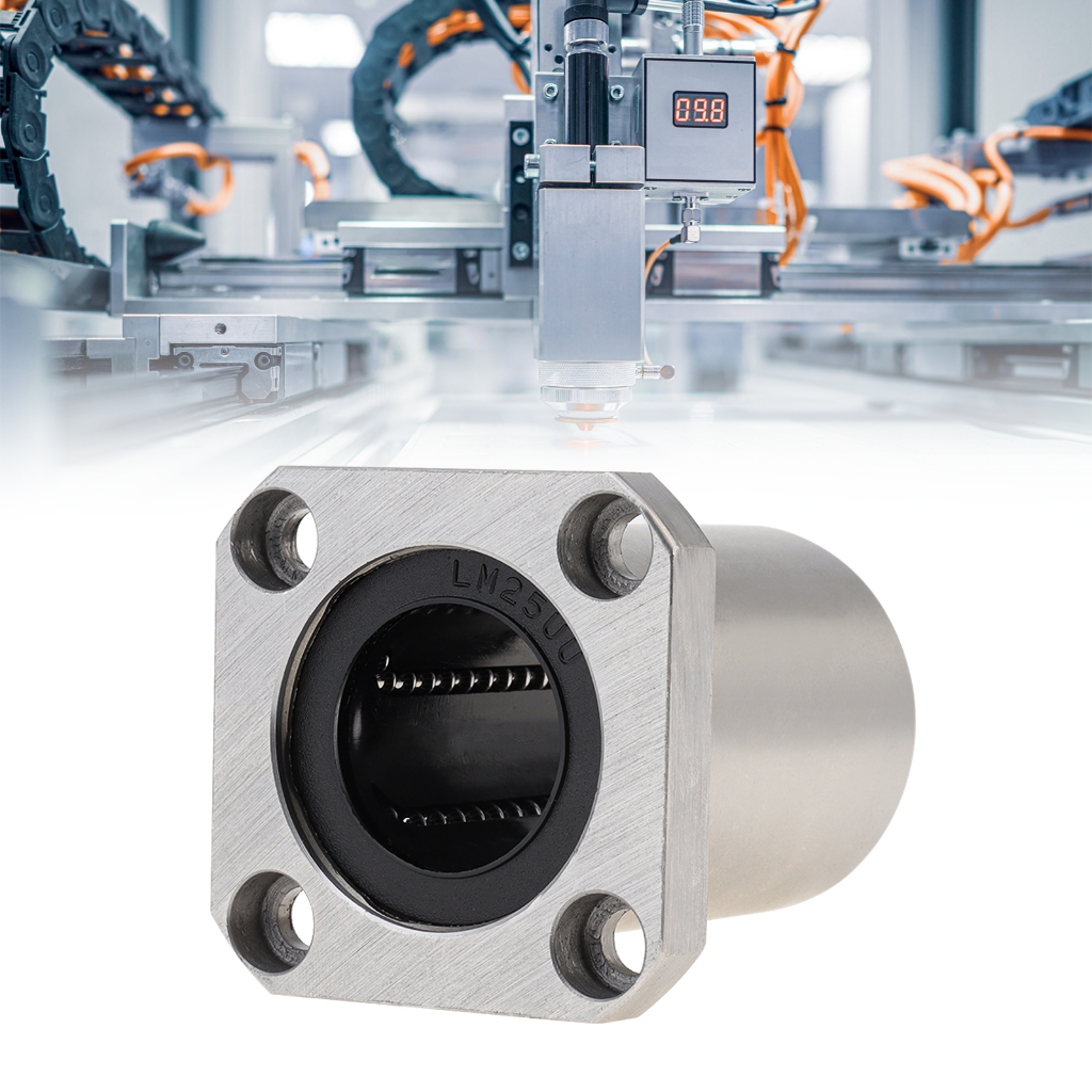 LMK6/8/12/16/20/25UU Square Flange Linear Ball Bearing | Shopee Philippines