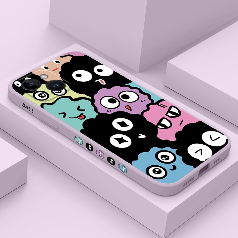 Cute Briquettes Phone Case For IPhone 15 14 13 12 Pro Plus Max ProMax ...