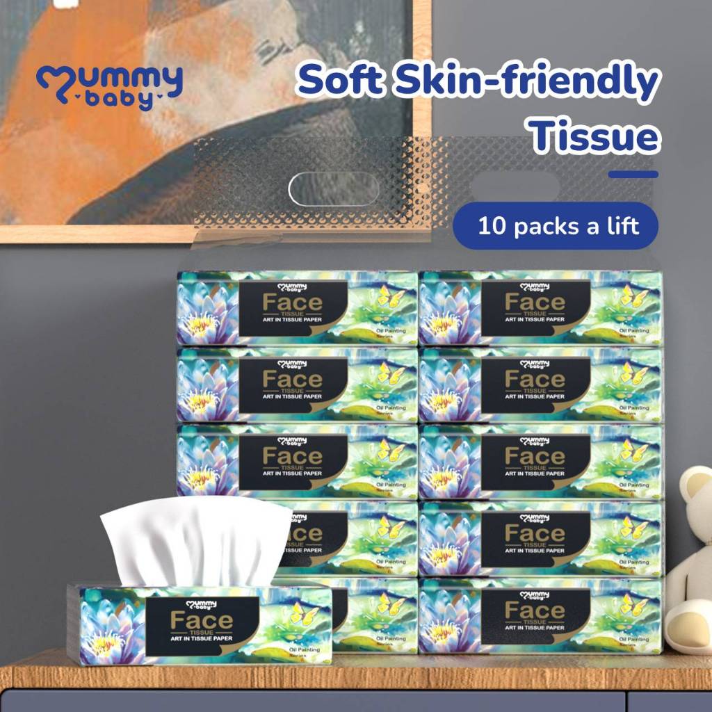 Mummybaby High quality 4Ply wood tissue Facial Tissue paper towel ...