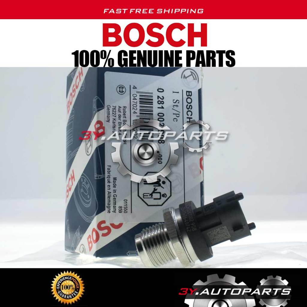 NEW 0281002908 BOSCHS Fuel Rail Pressure Sensor for KIA Sorento I ...