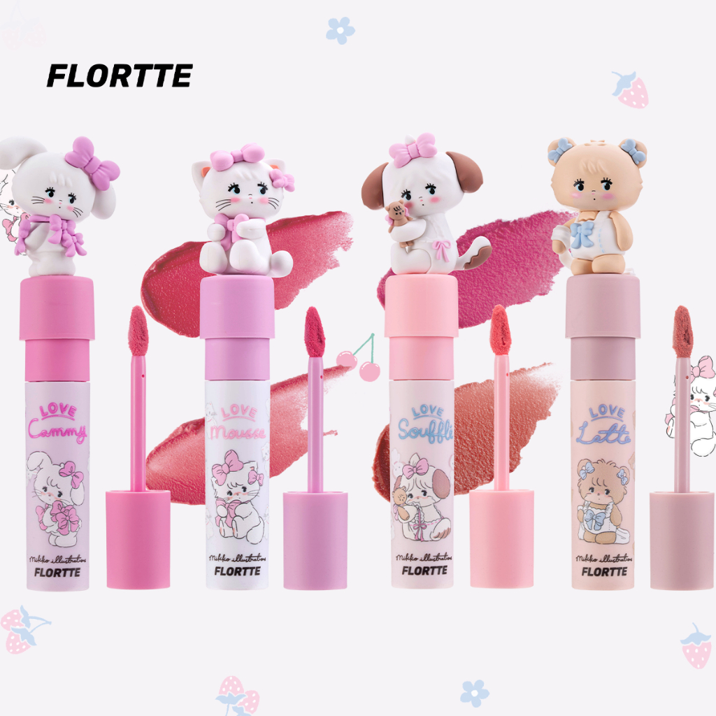 FLORTTE Mikko Lip Cream Milk Cake Lip Cream | Shopee Philippines