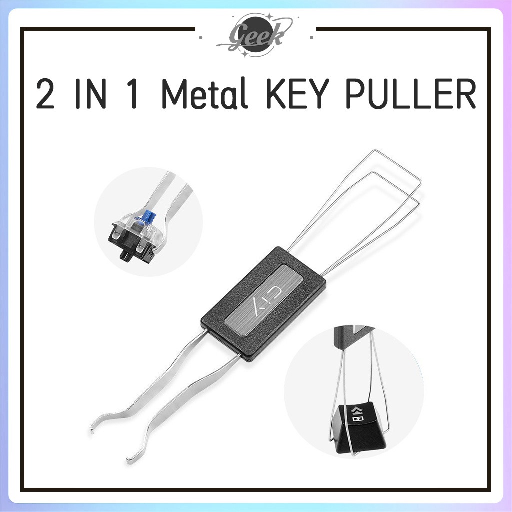 2 in 1 Steel Wire Key Puller Switches Remover Cleaning Tool for ...