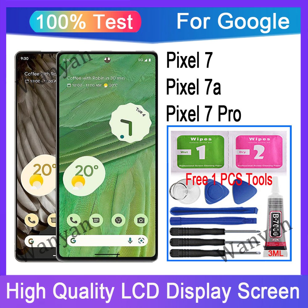 OEM For AMOLED Google Pixel 7 7a 7 Pro LCD Display Touch Screen ...