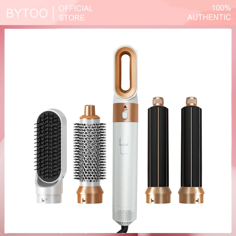 BYTOO Professional 5 in 1 Hair Dryer Brush High-Speed Dryer with ...