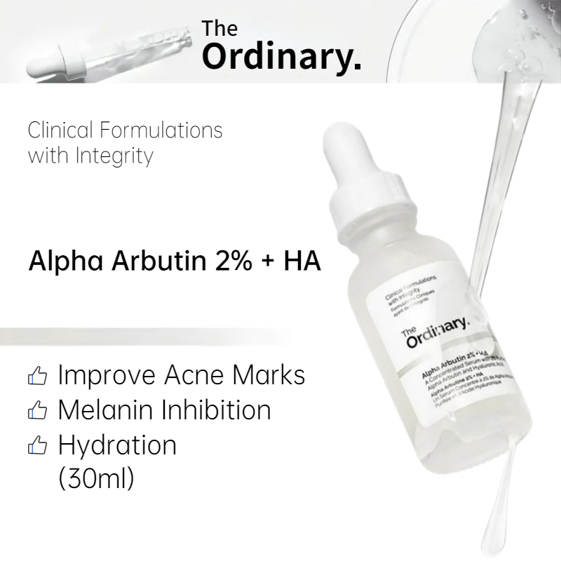 The Ordinary Alpha Arbutin Serum For Face Dark Spot Remover Improve ...