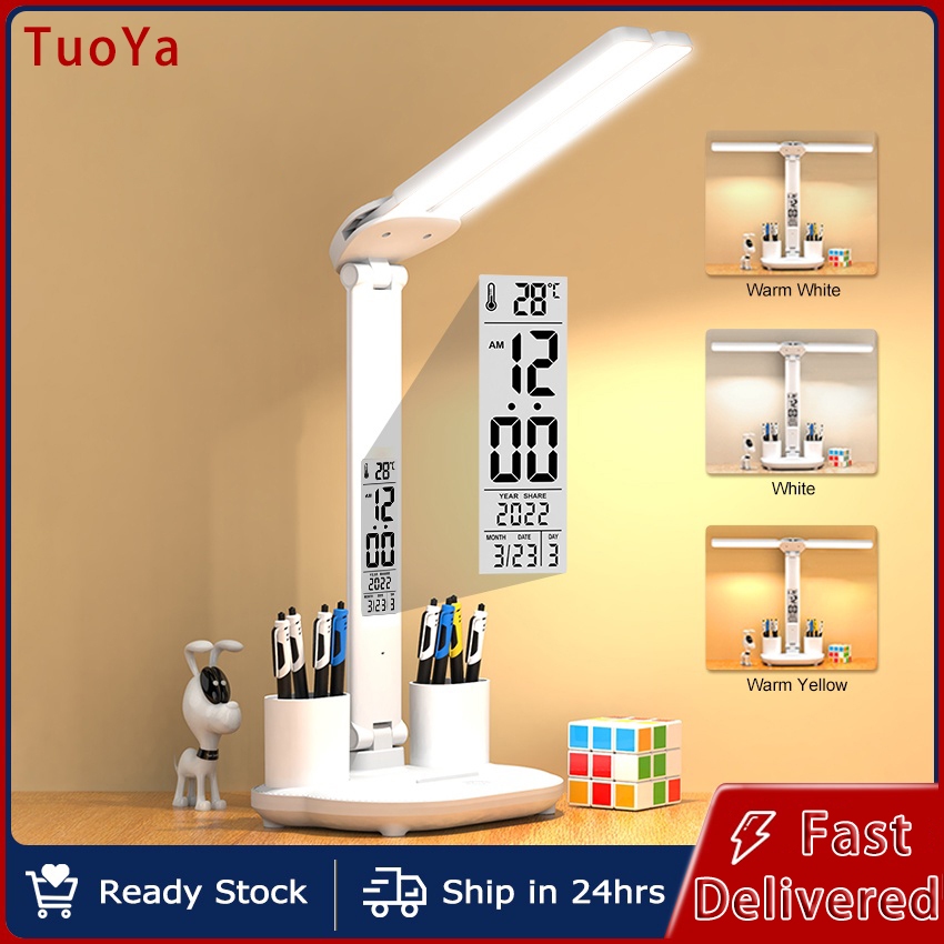 LED Study Lamp Desk Lamp LED Night Light Table Light Rechargeable ...