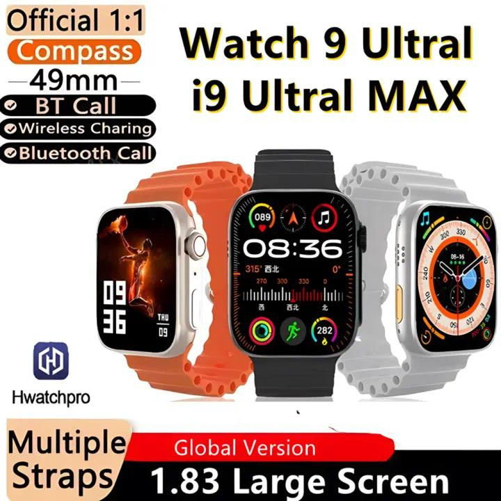 i9 Ultra Max Smart Watch Series Watch 9 Ultra Bluetooth Call Touch Screen Smartwatch PK X8MAX ...